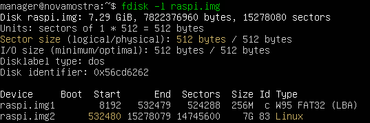 Mount a Raspberry PI image under Linux - NovaMostra